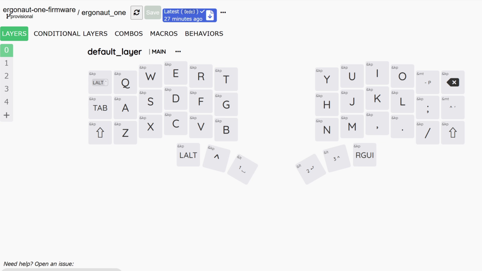 【自作キーボード】無線でロープロファイルなErgonaut Oneを組み立てた【ZMK】 / きりたんぽ研究室