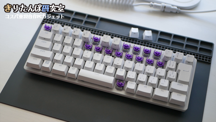 RazerのHuntsmanMiniを3ヶ月使ったので本音レビュー！分解してスプレールブもしてみた！